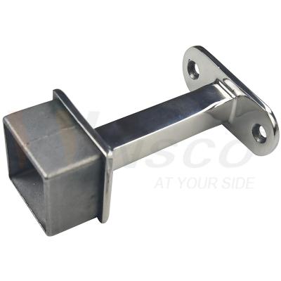 China Square Tube Stainless Steel Handrail Bracket Railing Support Saddle| Winsco Metal VA113 for sale