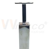 China Square Tube Stainless Steel Handrail Bracket Railing Support Saddle| Winsco Metal VA113 for sale