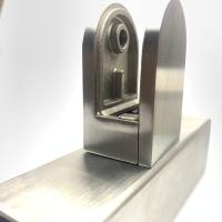 China Precision Investment Cast Stainless Steel Glass Clamp for Glass Railing Balustrade | Winsco Metal VA201 for sale