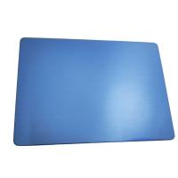 China SS201 Cold Rolled Blue PVD Hairline No.4 Stainless Steel Sheet 1220×2440mm 4x8ft Decorative Inox Plate for sale