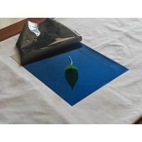 China 1250mmx2500mm Mill Edge SS201 8K Mirror Blue Color Stainless Steel Sheet for sale