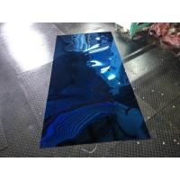 China 1220mmx2440mm AISI 316 316L Sapphire Blue Color
Coated Stainless Steel Sheet Mirror Finish Customize Thickness for sale