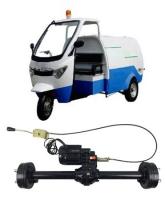 China 400KG Load Ability Three Wheel Electric Vehicle with BLDC Motor Driving System for sale