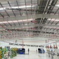 China Commercial 16ft HVLS Ceiling Fan with 900W PMSM Motor and High Volume Air Circulation for sale