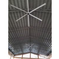 China Large Industrial Ceiling Air Cooling 16ft 7.3m 1500W PMSM Motor HVLS Fan with Best for sale