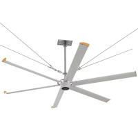 China Low Noise 3 Phase Fan Motor for Dairy Farm 12ft 10ft 8ft High Volume Large Ceiling Fan for sale