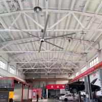 China Large Industrial Ceiling Fan 3.3m 10ft 8ft 12ft with 1.5kw PMSM Motor Energy Mining for sale