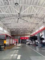 China AMCLING 220V 380V Axial Flow Fan 1500W Permanent Magnet Synchronous HVLS Ceiling Fan for sale