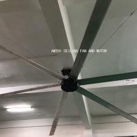 China AMTHI PMSM HVLS Fan Motor for Large Ventilation in Warehouse 1500W 220V 5m 6.1m 7.3m for sale