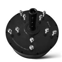 China Summer Air Cooling PMSM Electric HVLS Ceiling Fan Motor for Warehouse 1200w Power for sale