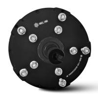 China 24ft Big Ass Cooling Ceiling 5 Blades Hvls BLDC Fans pmsm Noise level 40dB 1500W for sale