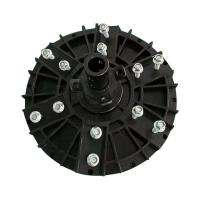 China 16ft 24ft BLDC PMSM HVLS 220V 380V Brushless DC AC Motor Ceiling Industrial Fan Motor for sale