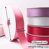 China Factory Many Color 1.5Inch Metallic Ribbon Wholesale Packing Gift Wholesale for sale