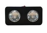 China 252W COB Full Spectrum LED Grow Light 0.6m2 Coverage 350umol PPFD Aluminum Plate Cooling for sale