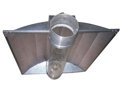 China 8 Inch Air Cooled Tube Reflector 1000W HPS MH Square Grow Light with E39 Socket for sale