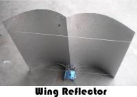 China Wide Coverage Optional Size Grow Light Reflectors Adjustable Wing Plant Lighting for sale