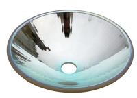China PGZ18 Lamp Optical High Bay Light Reflector , Searchlights Round Reflector for sale
