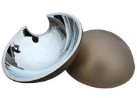 China PGZ18 Lamp Optical High Bay Light Reflector , Searchlights Round Reflector for sale