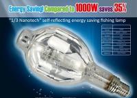 China 1000W Metal Halide Fishing Lamp 2900K 115lm/W E40 Side Reflector Fuel Saving for sale