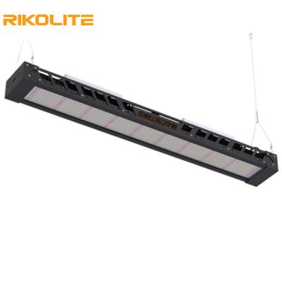 China RikoLite Slim Bar Pro 300W Full Spectrum LED Grow Light 1450umol/s IP65 Waterproof Linear Bar for sale