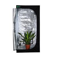 China Hydroponics Grow Tent 80x80x160cm 600D Oxford Cloth Reflective Mylar for Plant Growth for sale