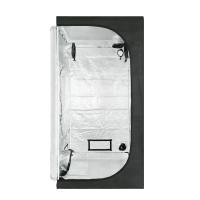 China Hydroponics 100x100x200cm 3x3ft 600D Oxford Fabric LED Grow Tent with Reflective Mylar for sale