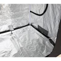 China 5x5ft 200cm Height Zippered Hydroponic Indoor Grow Tent 600D Oxford Fabric Reflective Mylar for sale