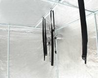 China Hydroponics Grow Tent 200x200x200cm 6.5x6.5ft 600D Oxford Fabric Indoor Plant Growth for sale