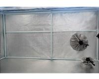 China Hydroponics Grow Tent 200x200x200cm 6.5x6.5ft 600D Oxford Fabric Indoor Plant Growth for sale