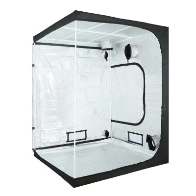 China Hydroponics Grow Tent 200x200x200cm 6.5x6.5ft 600D Oxford Fabric Indoor Plant Growth for sale