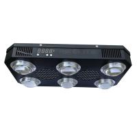 China 300W COB LED Grow Light Full Spectrum 4.2kg Aluminum Heat Sink Plate Fan 24hrs Timer for sale