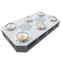 China 300W COB LED Grow Light Full Spectrum 4.2kg Aluminum Heat Sink Plate Fan 24hrs Timer for sale