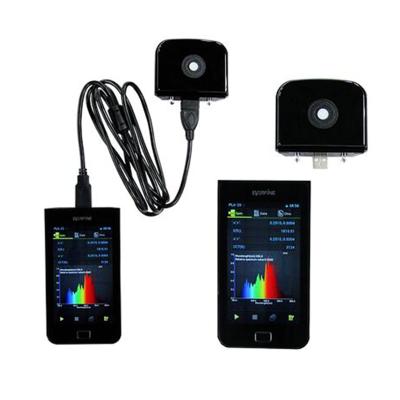 China 350-800nm Spectral Plant Analyzer 0.5nm Wavelength PPFD Pocket Spectrum Meter for sale