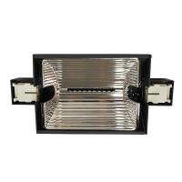 China Horticultural Glass HPS Light Reflector , 1000W Optical Light Reflector Double Ended for sale