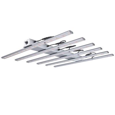 China 1550 umol/s 640W Greenhouse LED Grow Light Full Cycle Horticultural 730nm 8 Bar Strips for sale