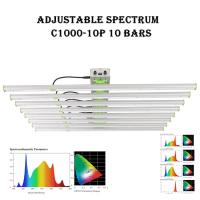China 1000W 2500μmol ePAR LED Grow Light 10 Bars Full Spectrum 380-760nm for Commercial Greenhouses for sale