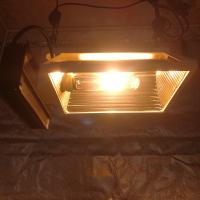 China Air PAR Plus CMH 150W Horizontal Grow Light Fixture for 2x2 Tent 208-240V for sale