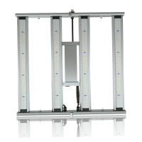 China Galaxy 240W 4 Bars Foldable LED Grow Light Full Spectrum 0-10V Dimmable 3x3 Coverage for sale