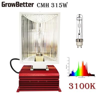 China GrowBetter Dimmable CMH 315W Kit 120-240V for Greenhouse Full Spectrum for sale