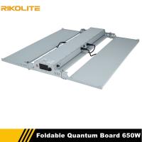 China RikoLite 650W Foldable Dimmable LED Grow Lights Quantum Board led plant lights for sale