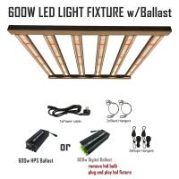 China FCC 600W LED Grow Light Compatible with HPS MH Ballast 1620μmol/s Full Spectrum for sale