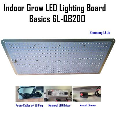 China 200W Samsung LM281B LED Grow Light Full Spectrum with Meanwell Driver for Seedlings for sale