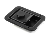 China Textured Black Spraying T Handle Flush Latch Zinc Alloy for sale