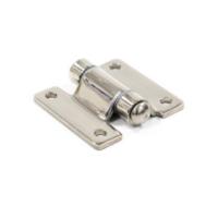 China Cold Rolled Steel Door Strap Hinge 35mm Kitchen Bathroom for sale