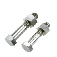 China M50x150 Inconel 718 Material High Temperature Alloy GH 4169 Stainless Steel Fasteners Full Thread Hex Bolt for sale
