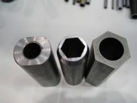 China 1045 st52 1020 Inside Hexagonal shape Seamless Steel Pipes for general purpose for sale