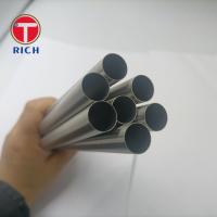 China 0.02μM Smooth Surface 316L  Extremely Thin Wall Thick Grinding Stainless Steel Tubes for sale