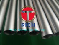 China Titanium Tube Titanium Seamless Tube ASTM B338 Gr2 Titanium Tube for Heat Exchanger for sale