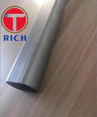 China European EN10305-5 Standard CK45 Material E235 Material High-Brightness Precision Seamless Flat Oval Steel Pipe for sale
