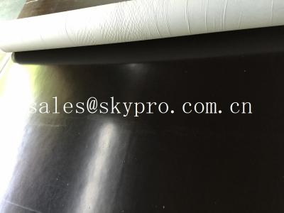 China SBR 80mm maximum thick Rubber Sheet Roll smooth / rough / embossed for sale